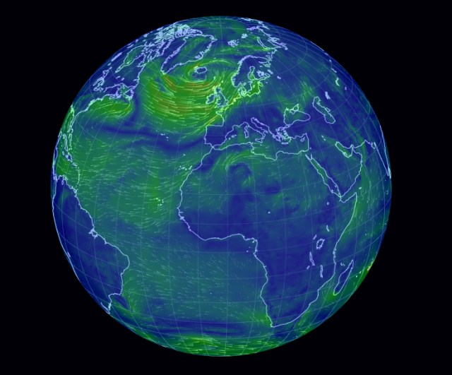 Earth Wind Map | Freelance